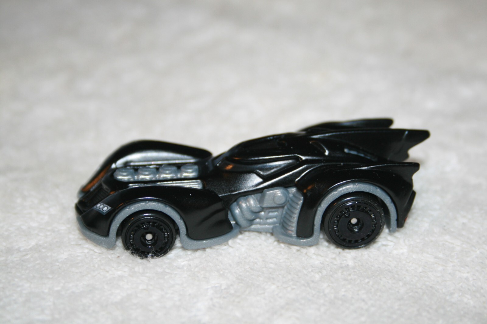 🔥BATMAN ARKHAM ASYLUM BATMOBILE ☆ BLACK / GRAY ☆ LOOSE Hot Wheels ...