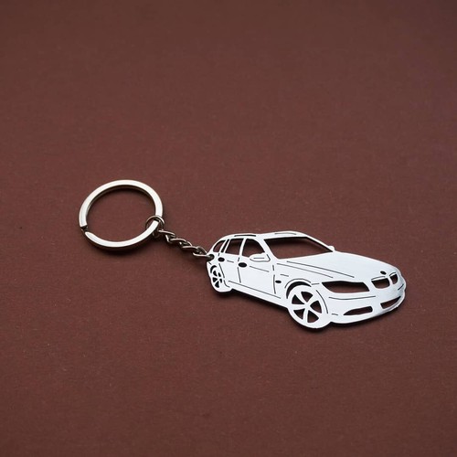 Fits for BMW 5 E60 Universal Keychain Metal Key Ring Accessory Gift Car ...