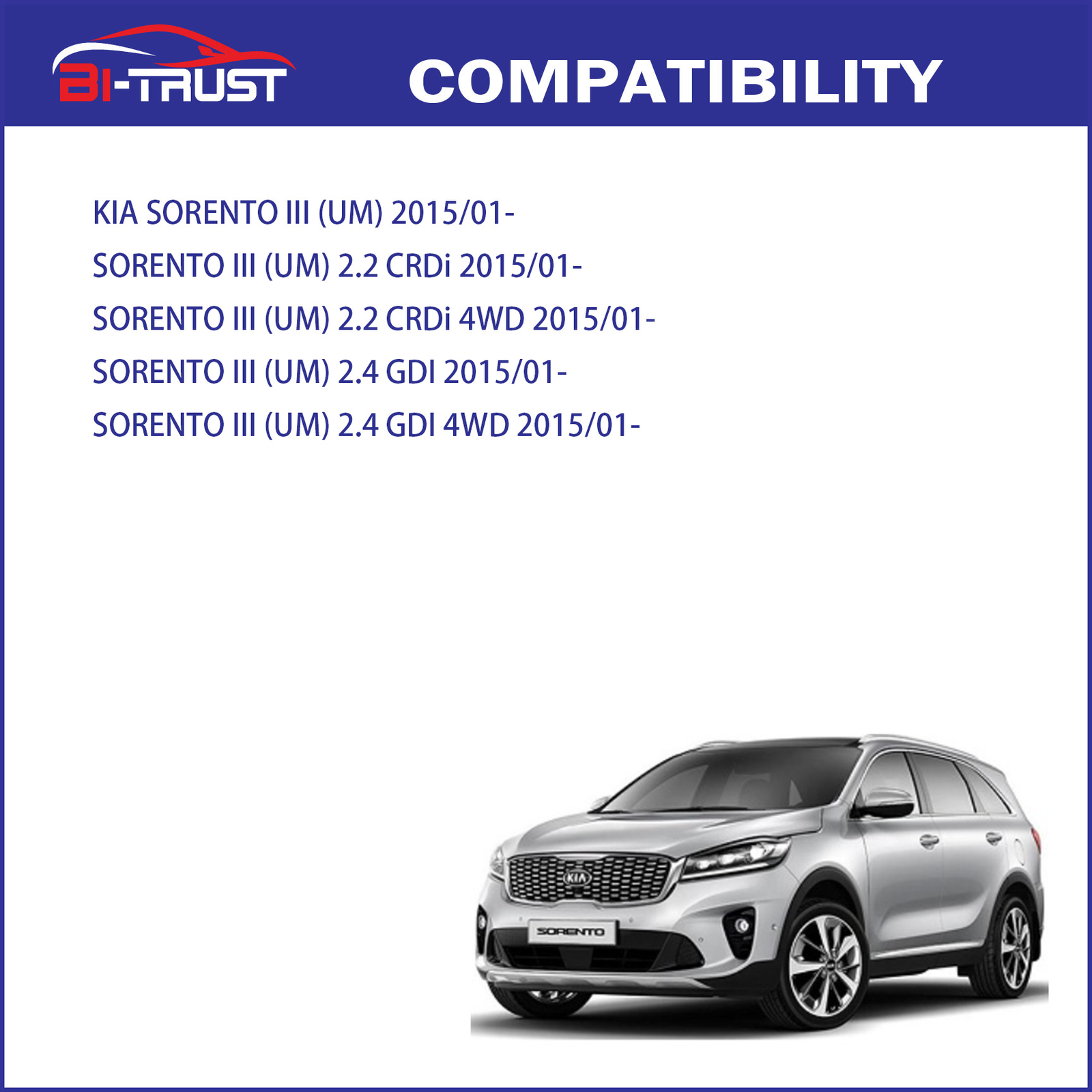 Cabin Air Filter for 2015 SORENTO III (UM) 97133-C5000 | eBay