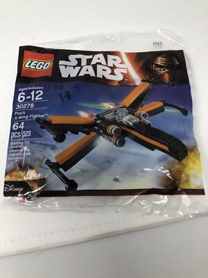 Lego Star Wars Poes X-Wing Fighter 30278 673419251198| eBay