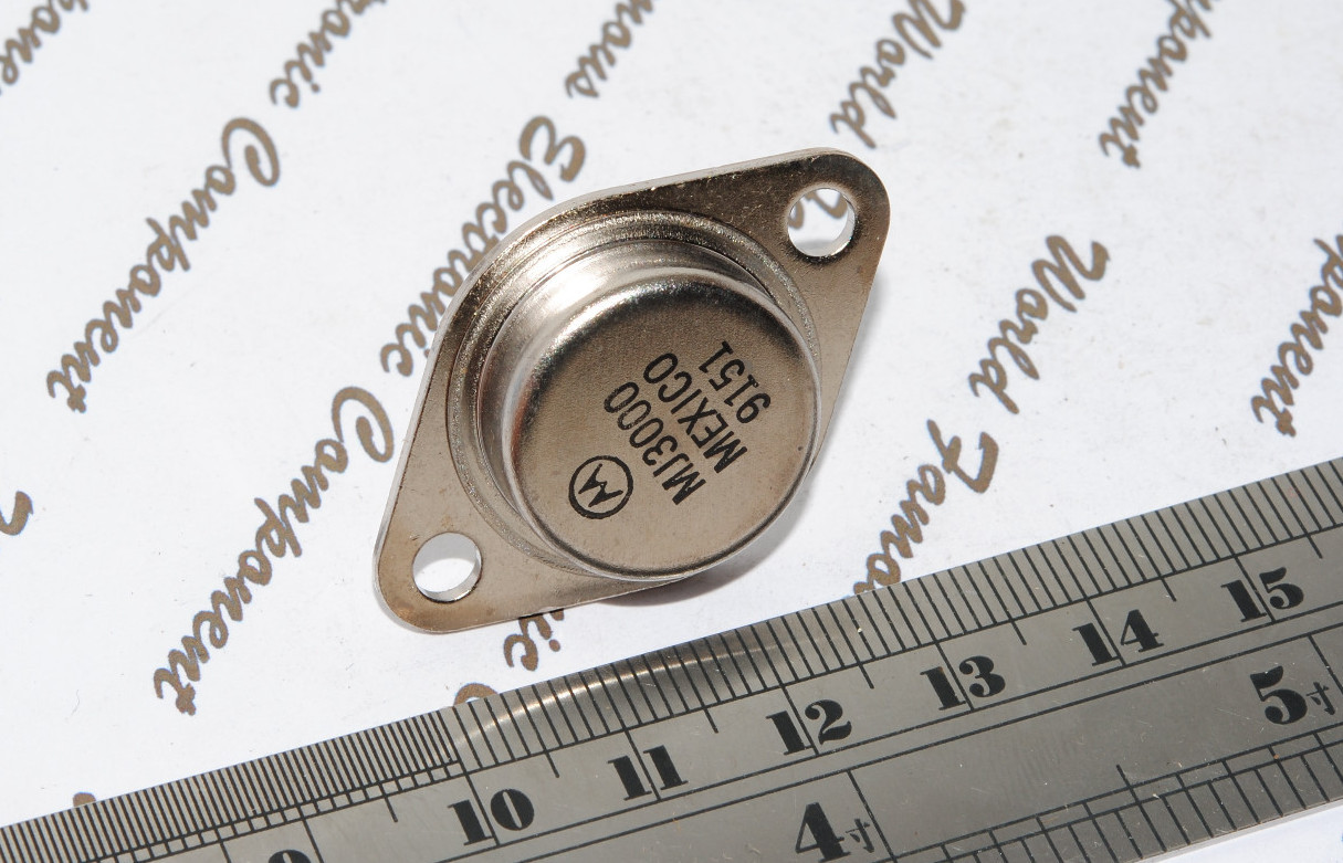 1pcs - MOTOROLA MJ3000 Transistor - TO-3 (TO3) NPN 10A 60V 150W | eBay