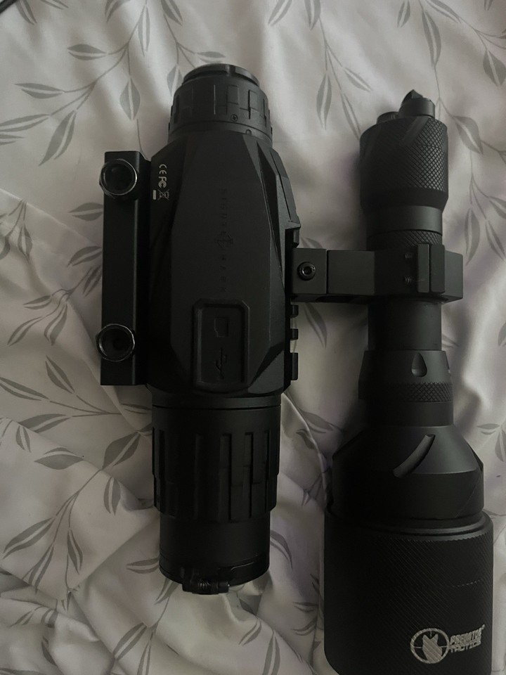 SightMark Wraith Smart Dig. Thermal/night/day Scope 1.5x6 IR light kit ...