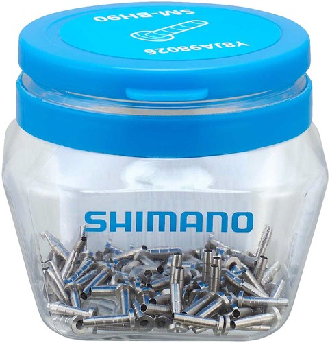 Shimano BH90 Brake Hose Connecting Insert - Bulk Jar, 100 pcs ...