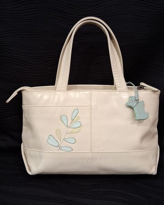 Radley Medium Shoulder Handbag. Cream Bag. | eBay UK