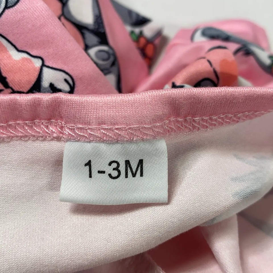 Strampler, Größe: 56, Pink/Mehrfarbig, Elasthan/Polyester, Sonstiges # ...