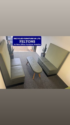 Bespoke Seating Booth Bar, Cafe, Home,office (2 X Booths & 1 X Bench) £ ...