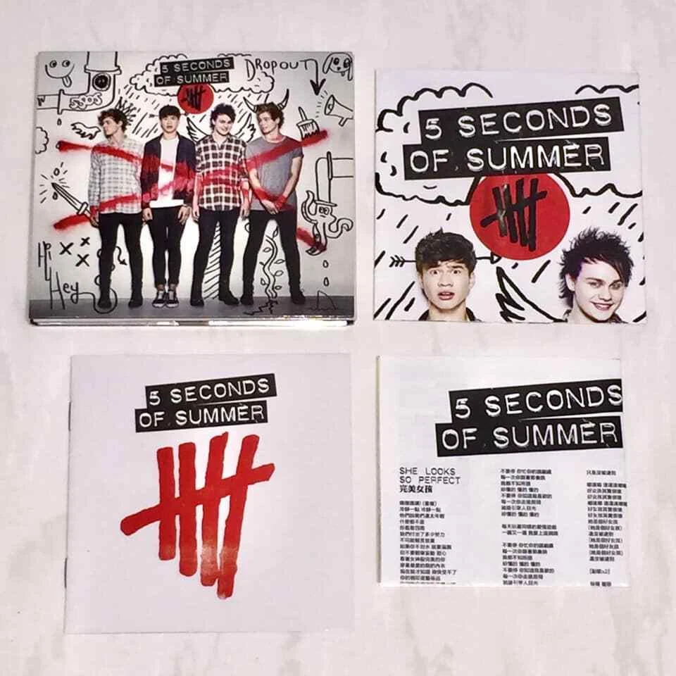 5 Seconds Of Summer Album Cover Deluxe