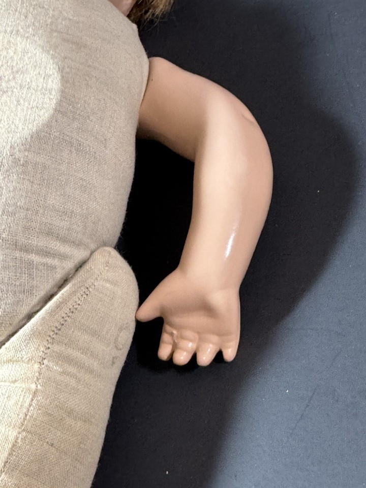 ANTIQUE 18” EIH HORSMAN Composition Mama Baby Doll - ORIGINAL TAGGED ...