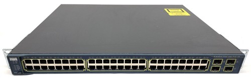 Cisco Catalyst C3560 48-Port 10/100 PoE 4-SFP Network Switch WS-C3560 ...