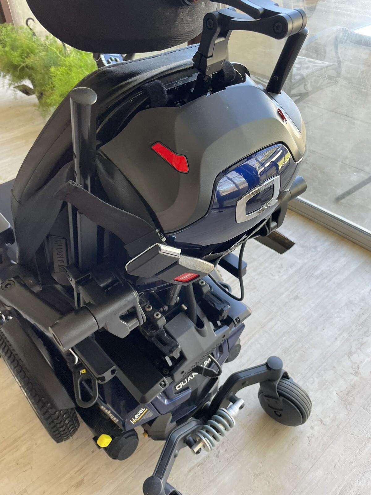 Quantum Edge 2.0 Power Wheelchair with Tilt and New Batteries | eBay