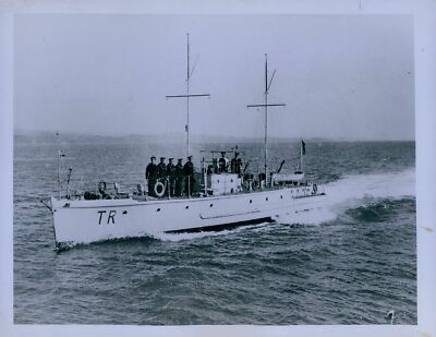 1939 ALBANIAN Navy Motorboat Coastal Fleet Press Photo | eBay
