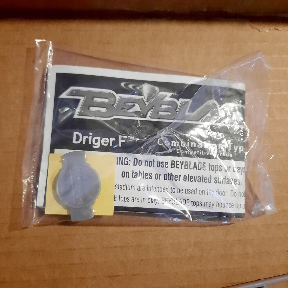 Beyblade Driger F A-24 HASBRO OLD GENERATION 2002. Nice Sticker. Box Is ...