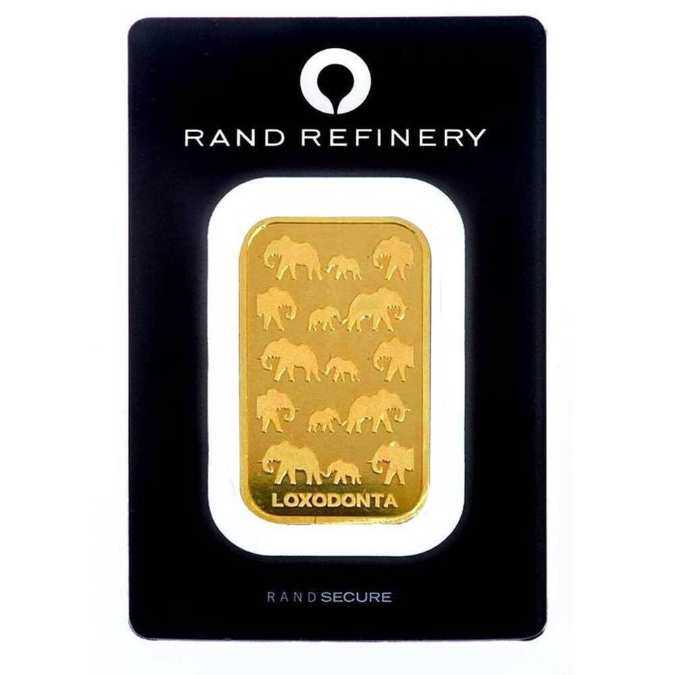 1 Troy oz Rand Refinery Gold Bar .9999 Fine Sealed in Assay | eBay