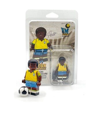 custom minifigure , brazil, Pele, Fifa, soccer, futbol, Lego Pele ...