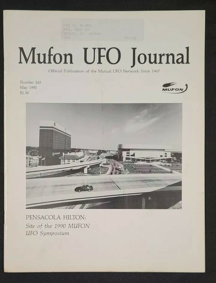 Mufon UFO Journal #265 May 1990 | eBay