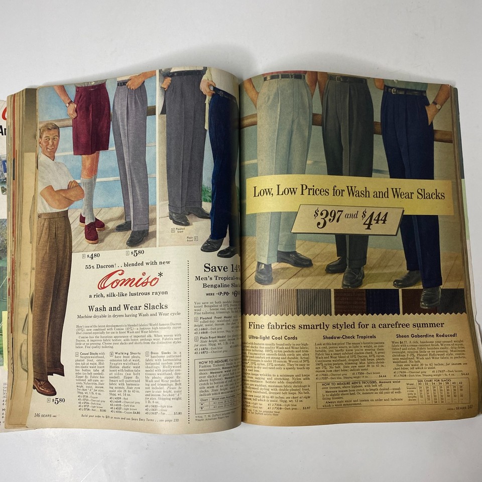 1959 Sears Roebuck and Co. Summer Sale Book Catalog GD Interior | eBay