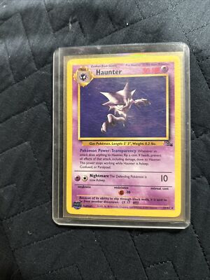 Pokémon TCG Haunter Fossil 21 Regular Unlimited Rare | eBay