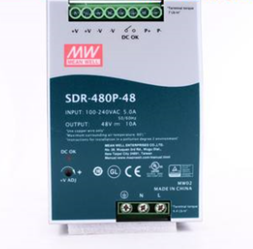 1pc New MEAN WELL Rail Power Supply SDR-480P-48 ( 48V 10A ) | eBay