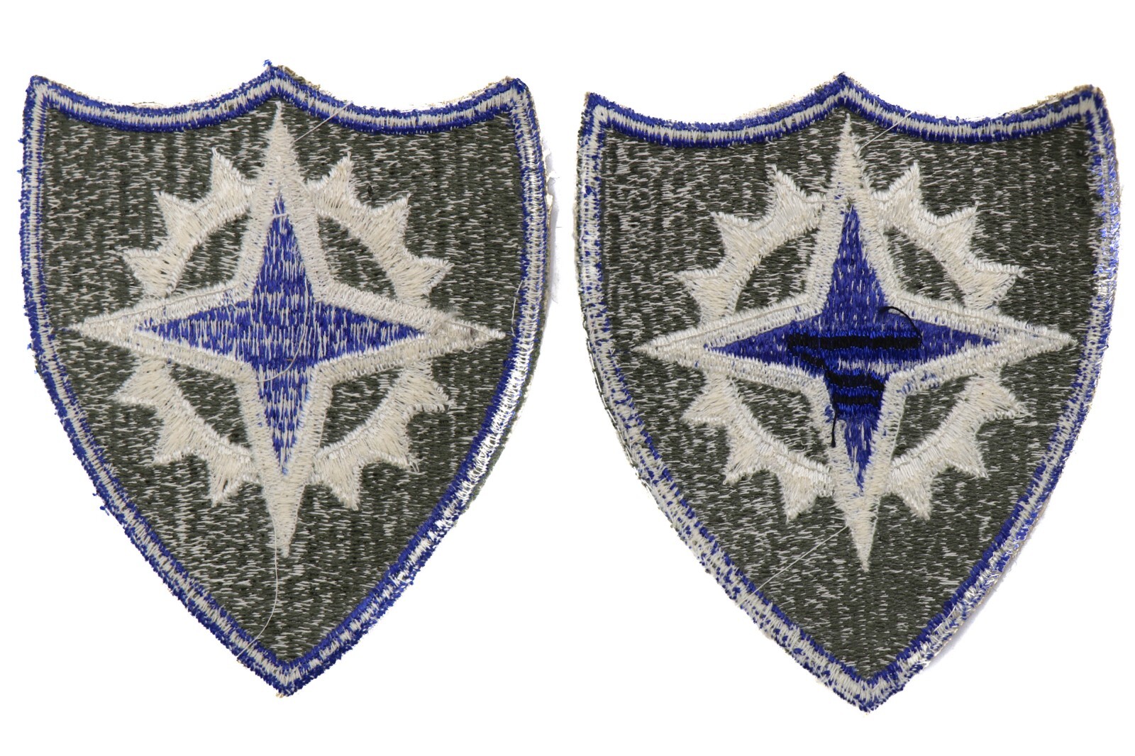 2 Original US WWII Army XVI Corps Patch - 16th Corps SSI Sleeve Uniform ...