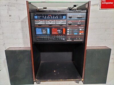 Vintage ALBA Stereo system, powers on, audio from both speakers | eBay UK