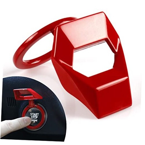 Universal Engine Start Stop Button Cover, Car Power Control Zinc Alloy ...