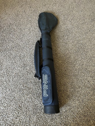 Vintage - PING - Sunday Carry Pencil - Blue- Golf Bag Single Strap | eBay