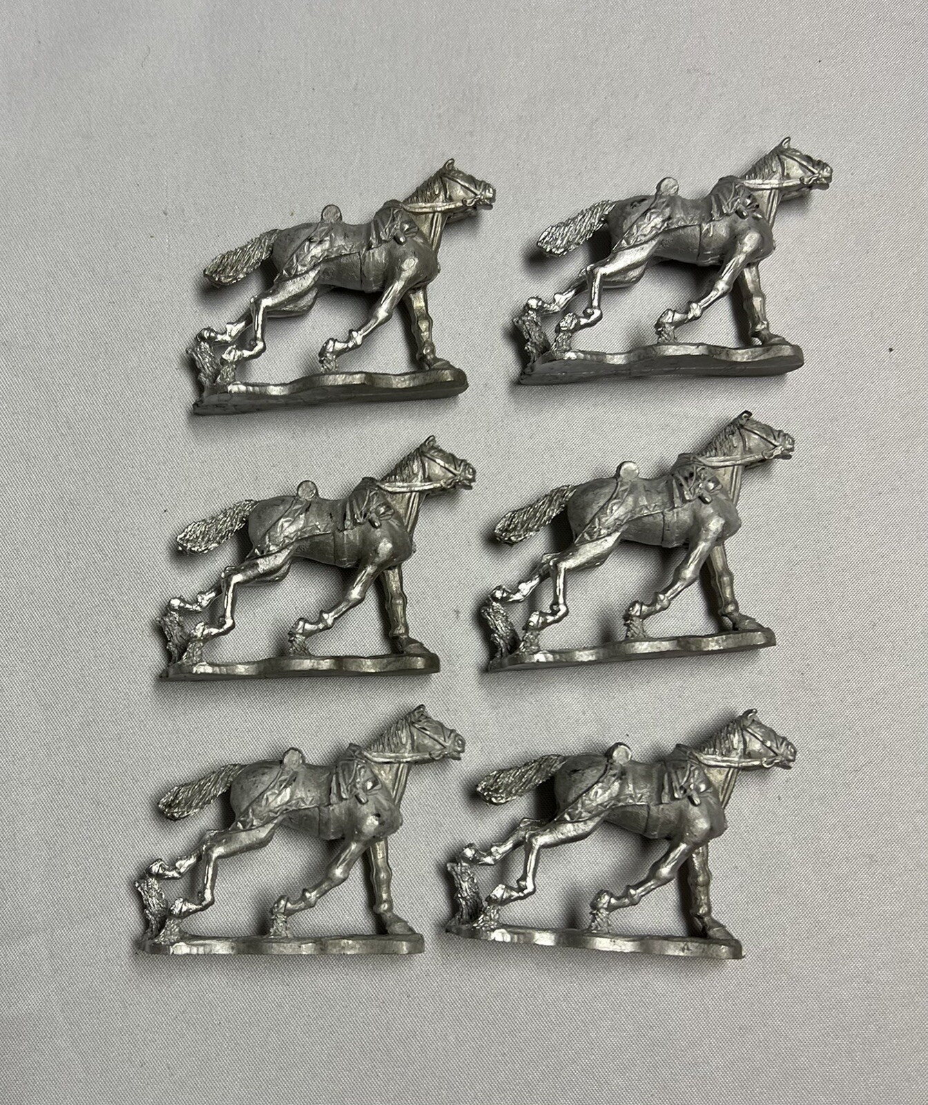 Dixon Miniatures 25mm Frederick the Great H33 Prussian Hussar’s Horses ...