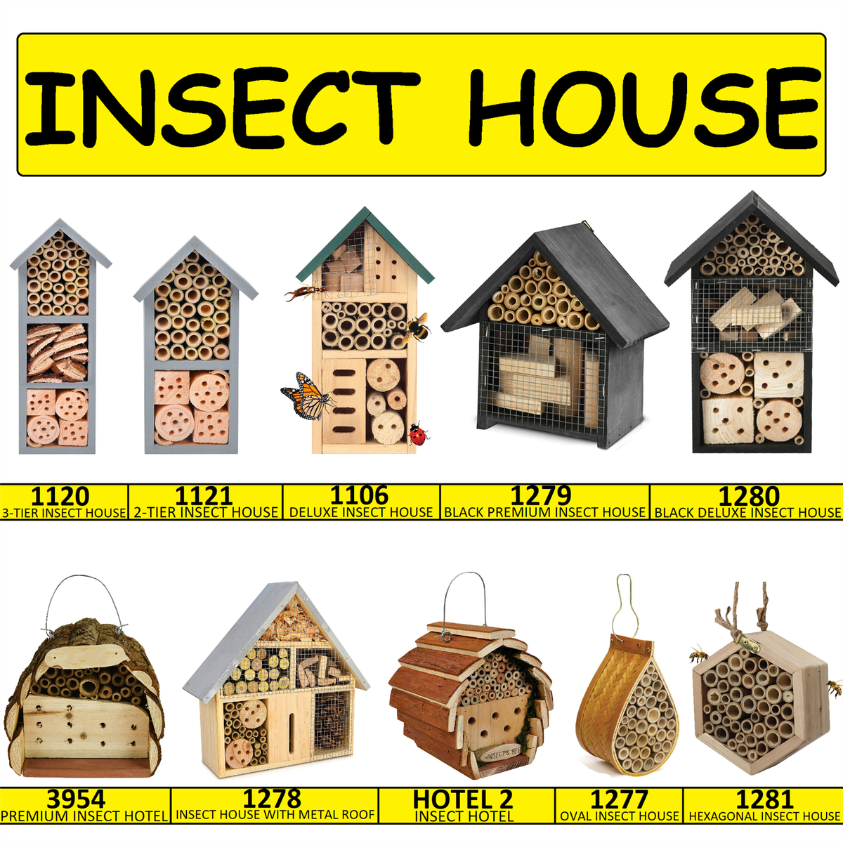 Friendly Insect Houses