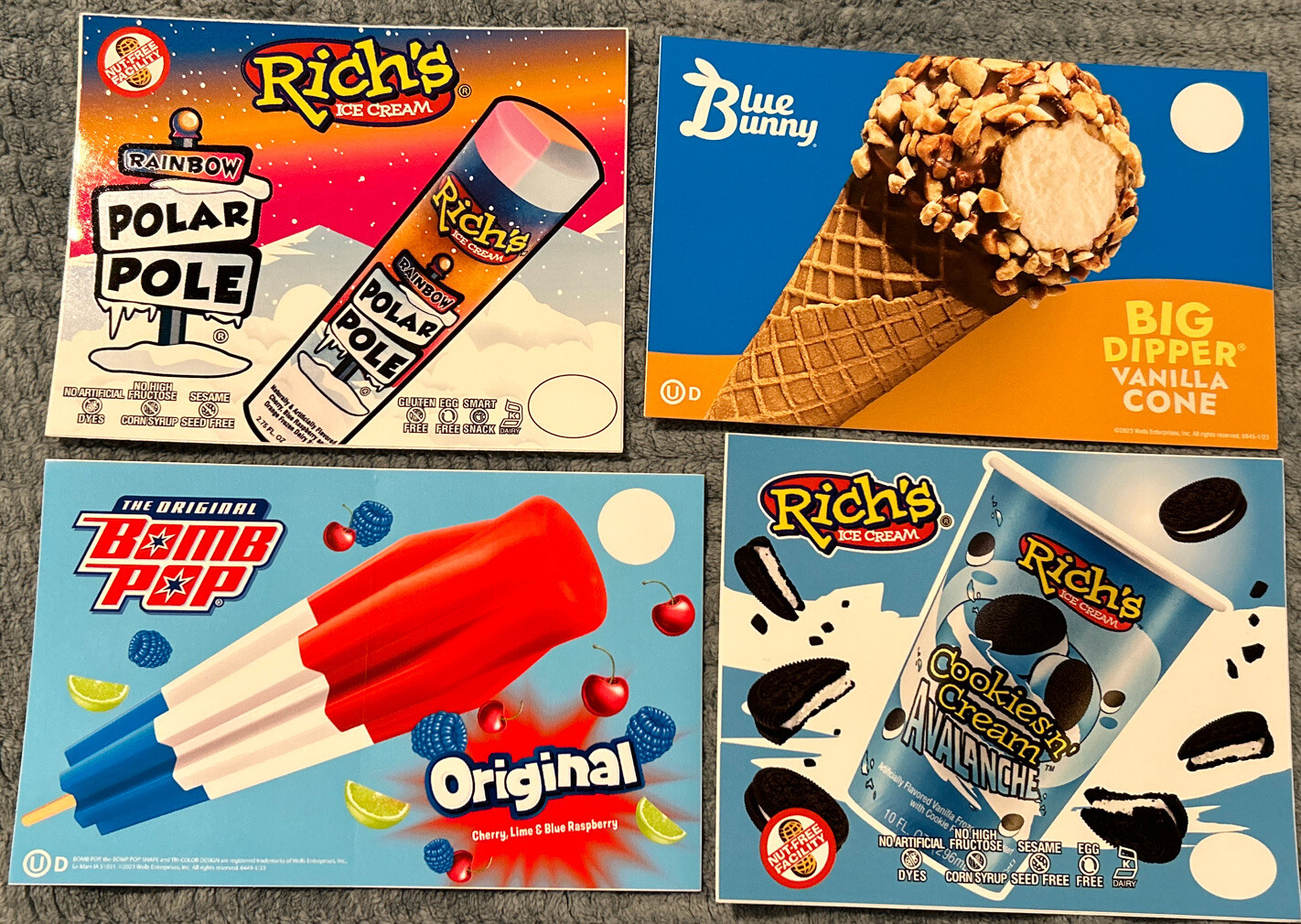 Ice Cream Truck Decals Stickers