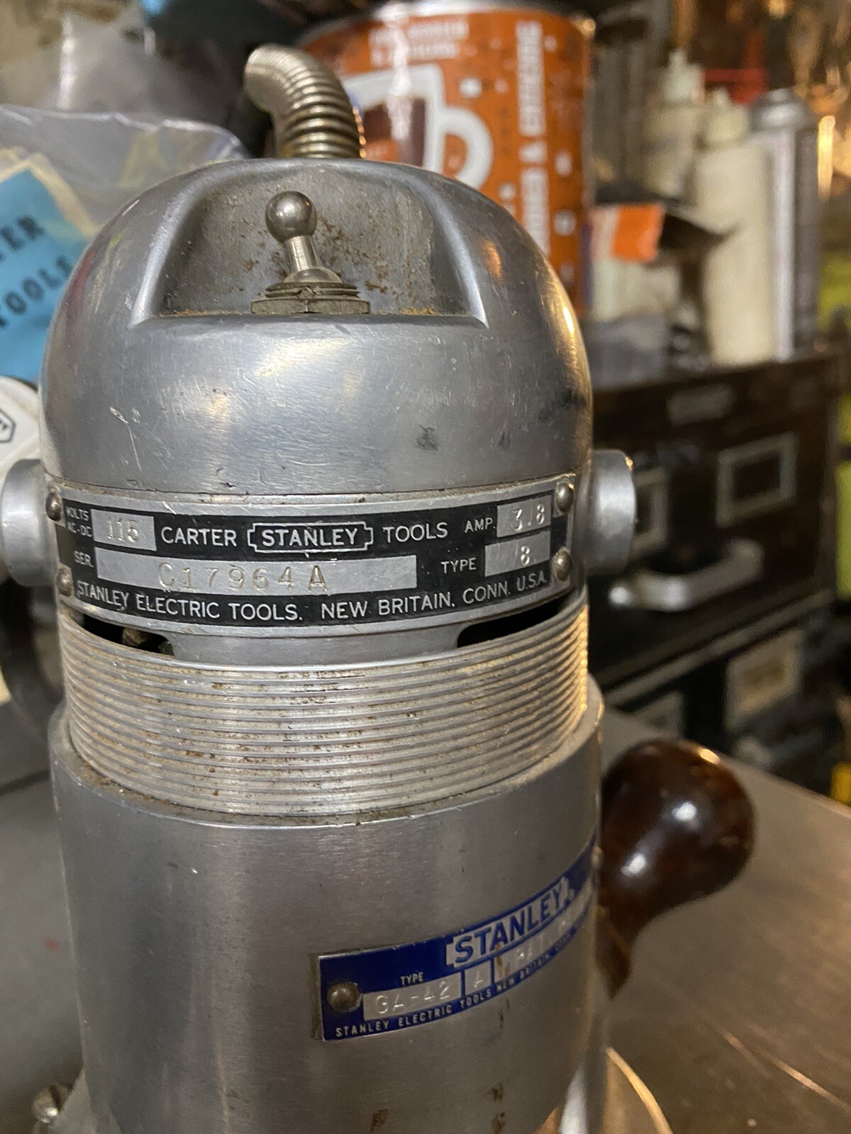 carter stanley trim router, stanley base,generic guide,original papers ...