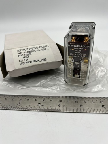 NEW STRUTHERS DUNN Relay 219XDXP 32VDC Coil NEW | eBay