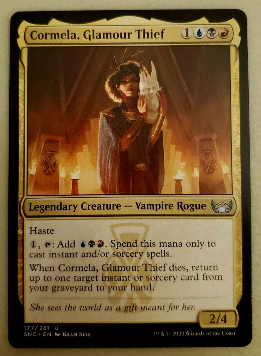 1x Cormela, Glamour Thief Streets of New Capenna MTG Magic the ...