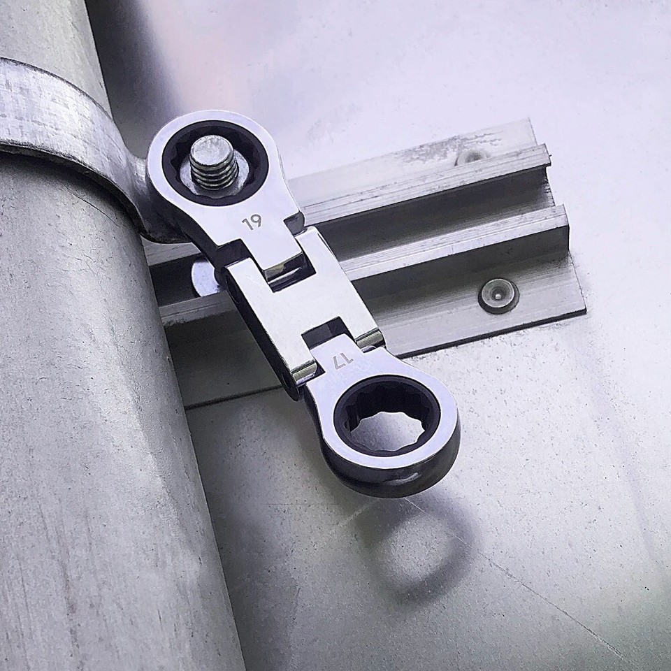 5-Piece Double Bend Head Ratchet Wrench Set | eBay