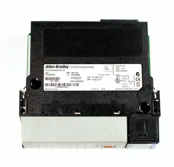 Allen Bradley 1756-EN3TR EtherNet Dual Port 10-100M Interface Module ...