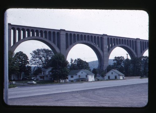 Nicholson Bridge PA - Lackawanna Railroad - c1950s - Vtg Red Border ...