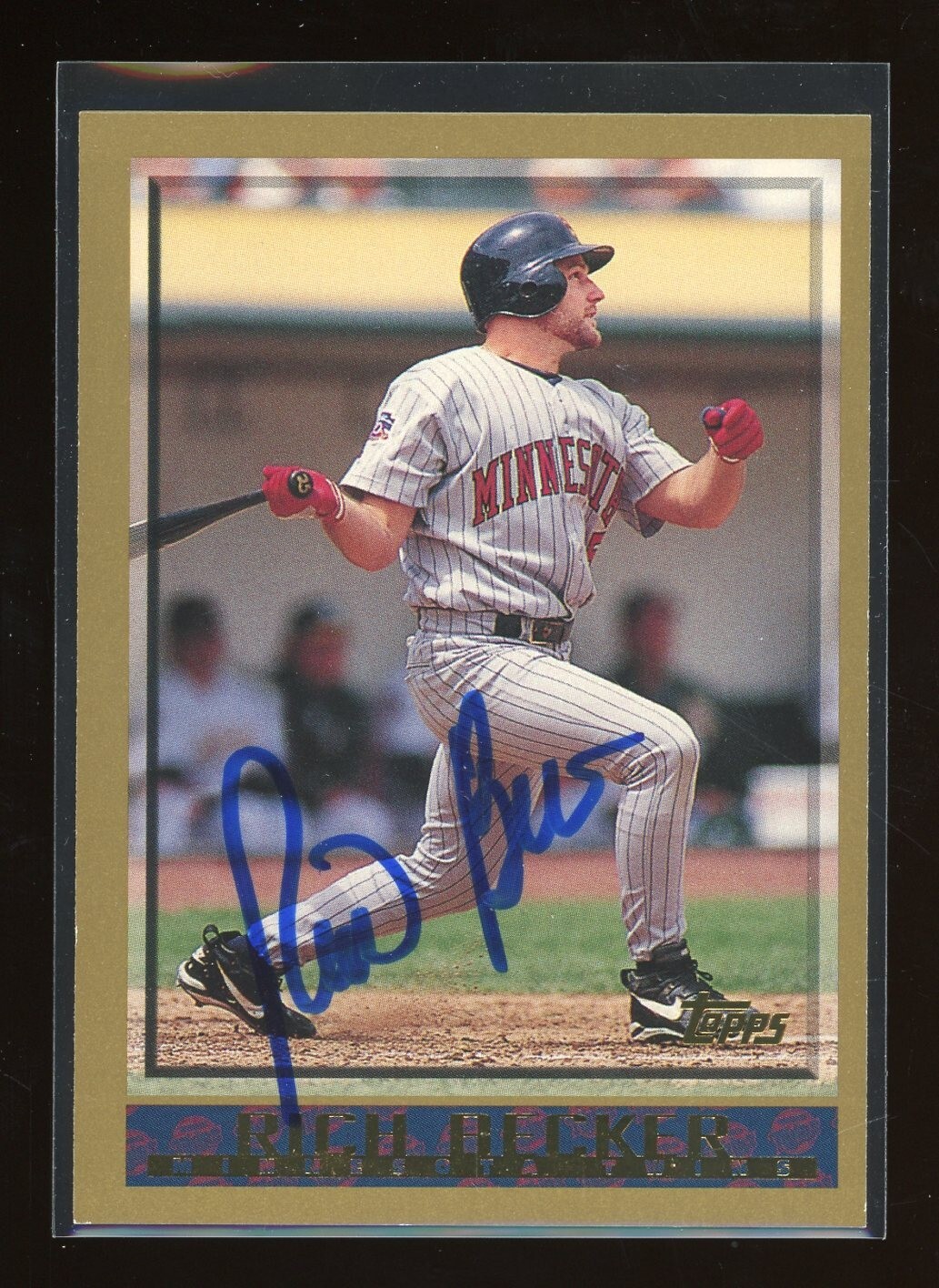 1998 Topps RICH BECKER Signed Card autograph auto TWINS METS | eBay