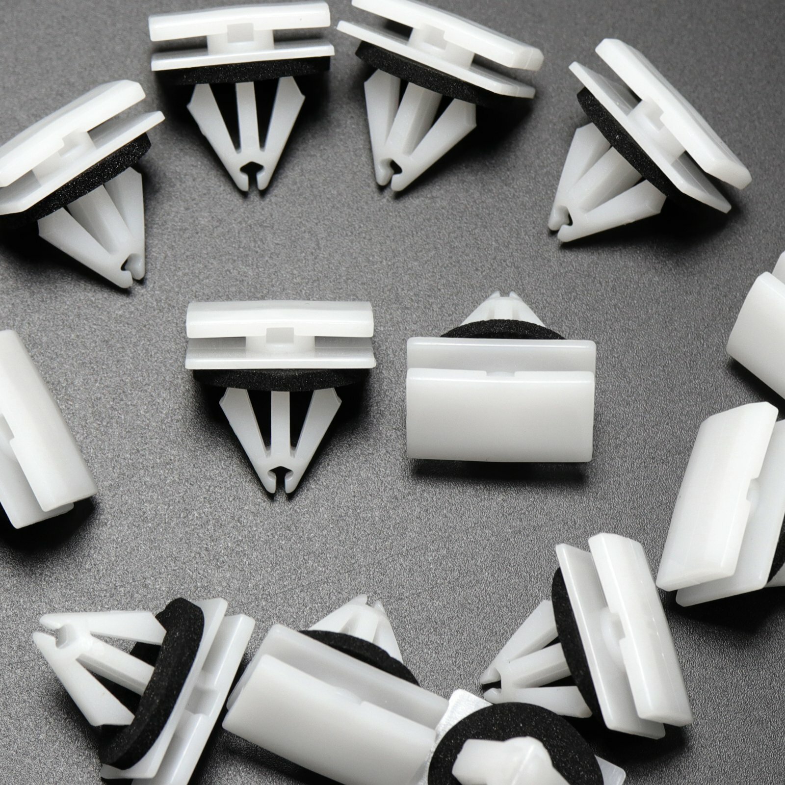 50 Exterior Rocker Panel Moulding Clip Fastener With Sealer For Ford ...