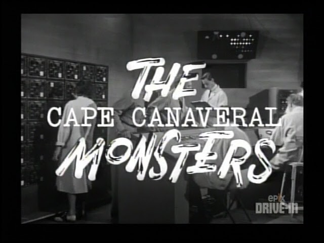 CAPE CANAVERAL MONSTERS 1960 sci-fi aliens horror trash film drive-in ...