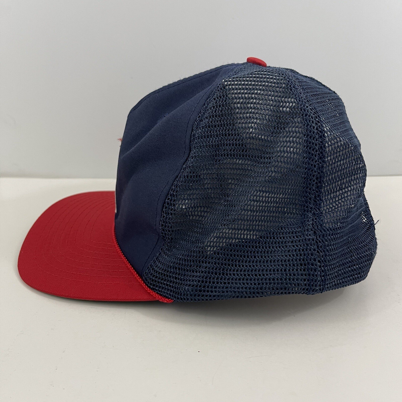 Vintage California Angels Snapback Hat Trucker Style Rope Brim | eBay