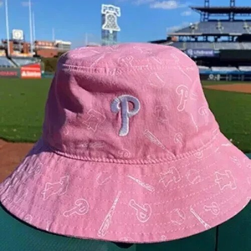 Mother’s Appreciation Day Ladies Pink PHILLIES Bucket Hat 05/05/2024 ...