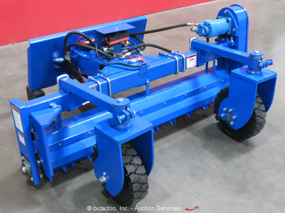 2023 Topcat SSSCR72 Power Box Harley Rake Skid Steer Attachment bidadoo ...