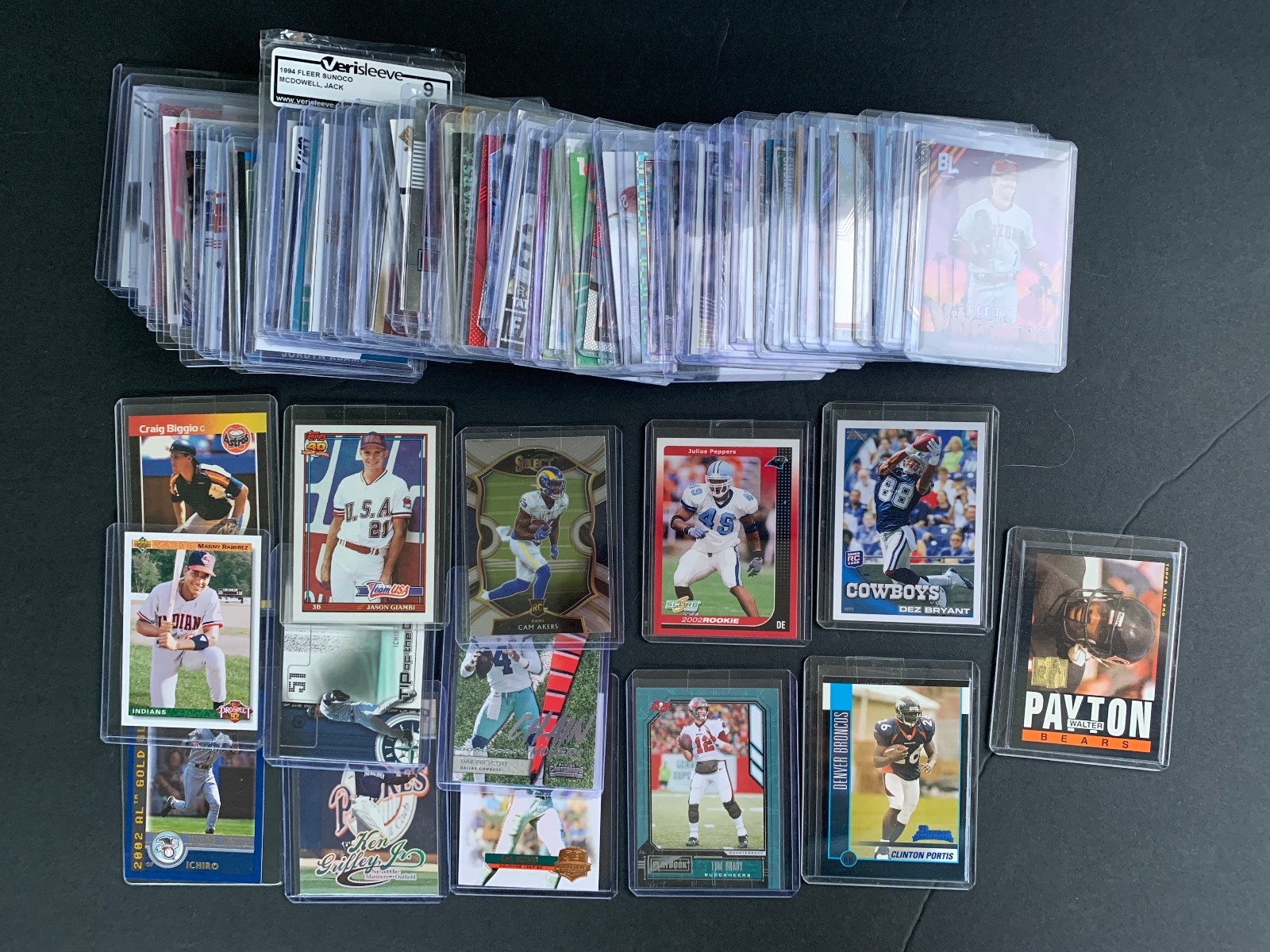 1990+2000's Baseball Football Basketball RC Rookie #'d Insert SP Lot of ...