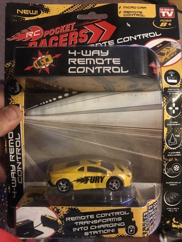 RC Pocket Racers Remote Controlled Pocket Race Car Fury NIB | eBay