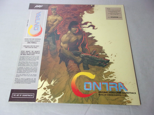 Contra Original Video Game Soundtrack Vinyl Konami Kukeiha Club SEALED ...