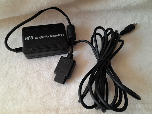 Performance Nintendo 64 N64 RFU Adapter Cable Cord P-067F | eBay