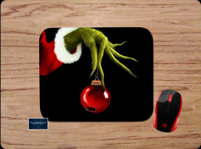 THE GRINCH HAND ORNAMENT CUSTOM NONSLIP MOUSE PAD MAT HOME SCHOOL ...