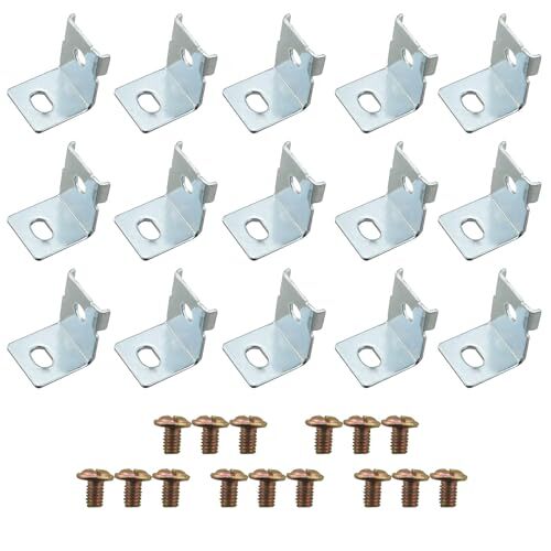 15PCS Metal Switch Power Supply Mounting Bracket with Screws Universal ...