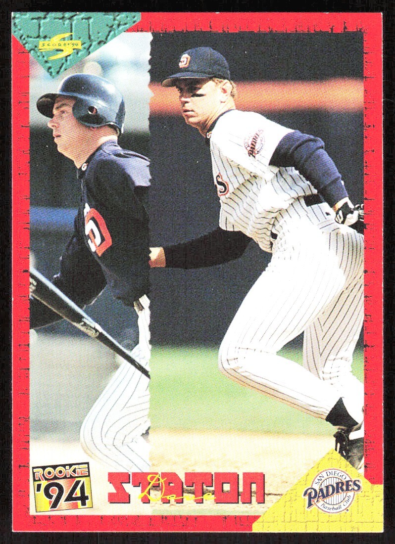 1994 2255A Score Rookie & Traded Dave Staton Rookie San Diego Padres # ...