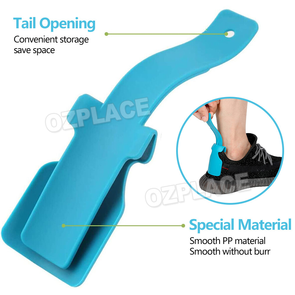 Lazy Shoe Helper Handled Shoe Horn Shoe Lifting Helper Easy Wear Shoe ...