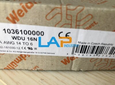 50PCS/box New For Weidmuller W Series Terminal Block WDU 16N 1036100000 ...